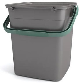 Plastový kbelík s víkem KETER SMART 9 l šedý