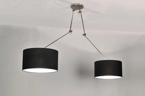 Závěsné designové svítidlo nad stůl Snap Duo Black