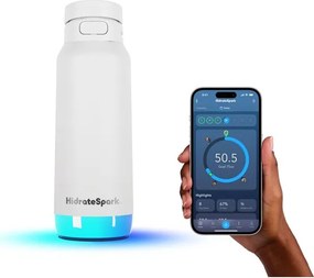 HidrateSpark PRO 2 chytrá lahev, 950 ml bílá