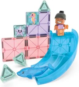 MAGNA-TILES® Magnetická stavebnice Dolphin Bay / 13 dílků