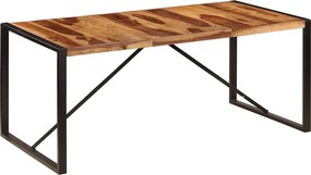 Jídelní stůl 180 x 90 x 75 cm masivní akáciové dřevo 247416