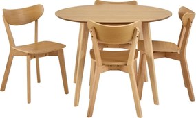 Jídelní set Roxby dub přírodní