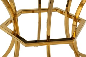 Designový jídelní stůl Tadanori 100 cm zlatý