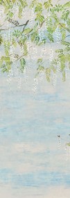 Vliesová fototapeta na zeď, květiny, stromy, Vistárie, DG4PAT1022-300, Wall Designs IV, Khroma by Masureel