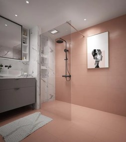 Erga Paris, sprchová zástěna Walk-In 60x200 cm, 8mm čiré sklo, chromový profil, ERG-V02-PARIS-060x200-CL-CR