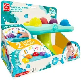 Hape Muzikální fontána - Velryba / od 18 měsíců