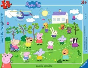 Ravensburger Prasátko Peppa - 5-17 dílků / od 3 let