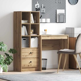 Stůl Artisanový dub 115,5 x 40 x 127 cm 2 ks 3337312