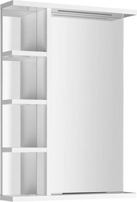 Aqualine Korin - Zrcadlo s LED osvětlením 50x70x12 cm KO355S