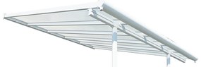 Palram Sierra 3000 bílá 3 x 3 hliníková (montovaná) pergola