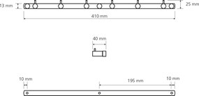 Sapho Sapho, X-ROUND E šestiháček, chrom, XR206
