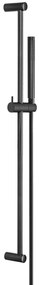 Deante Karbo, sprchový sloup s 1-funkční ruční hlavicí a sprchovou hadicí 150cm, černá, NCC_B51K