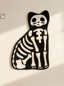 Sinsay - Koberec ve tvaru kočky s halloweenským motivem - vícebarevná