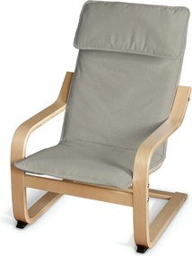 Sedák na dětské křeslo IKEA Poäng barva zelená látka sametová