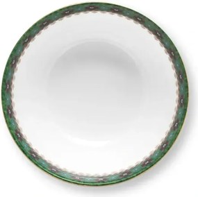Pip Studio Berry Blues miska Ø12cm, zelená (Mistička na oříšky a dipy z lehkého porcelánu)