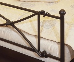 Iron Art THOLEN kovaná postel pro rozměr matrace: 160 x 200 cm