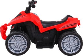 Ramiz Čtyřkolka Little Monster na baterie pro nejmenší červená + pohon 25W