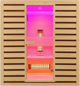 BPS-koupelny Infrasauna Relax HYD-6714 180x150, 3-4 osoby