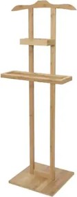 Compactor Bamboo - Bambusový stojan na oblečení s odkládací plochou /