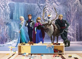 Vliesová fototapeta Kouzelné Ledové království Všichni Spolu, Disney | 360 x 270 cm | DFTDNXXL5037