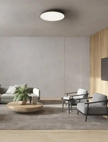 LED stropní svítidlo Linus 60 CCT černé s dálkovým ovládáním