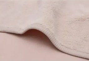 Jollein Deka Basic Sherpa Silk Rose / Deka / 75x100 cm