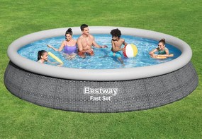 BESTWAY Fast Set Bazén 457 x 84 cm, kartušová filtrace 57313