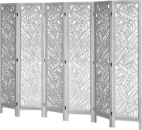 Dřevěný dělič pokojů Dřevěná zástěna 6 Panel pro oddělení místností v domácí