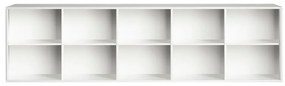 Bílá závěsná knihovna 220x61 cm Mistral – Hammel Furniture