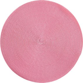 AMBIENTE Prostírání kulaté 38 cm - sv. růžová
