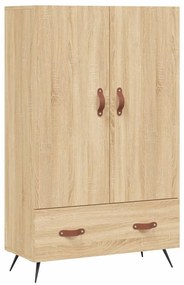 Skříň highboard dub sonoma 69,5 x 31 x 115 cm kompozitní dřevo