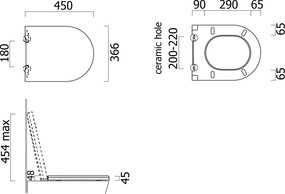 GSI GSI, NORM/PURA WC sedátko, bílá (MS8611), MS86N11