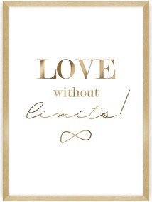 Obraz Love Gold