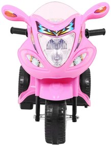 Dětská elektrická motorka Speed Růžová