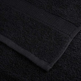8dílná sada ručníků Premium SOLUND černá 600 g/m² 137548