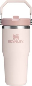 Světle růžová termoska z nerezové oceli 410 ml IceFlow™ Flip Straw 2.0 Tumbler Rose Quartz – Stanley
