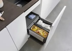 Blanco Select - Vestavný odpadkový koš dělený - objem 32 l