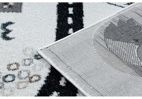 Dětský kusový koberec Cesta z města krémově bílý 180x270cm