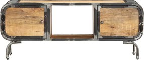 TV skříňka 110 x 30 x 42 cm masivní mangovníkové dřevo 339711