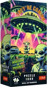 TREFL Puzzle Premium Plus Hall of Horror: UFO / 1000 dílků / 68,3 x 48