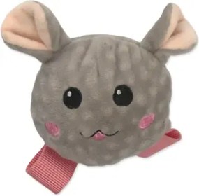 HAVE A PET Jump myš šedá / Plyšová hračka pro psy / Pískací / 10,5 cm