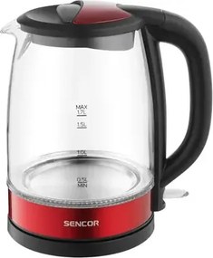 SENCOR SWK 7401RD červená / Rychlovarná konvice / 2200W / 1.7L