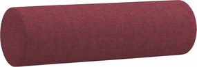 3dílná sedací souprava s polštáři vínová textil 3201304