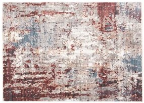 Kusový koberec MYSTIC 3292A Abstraktní světle šedý tmavě růžový Rozměr: 140x190 cm