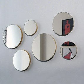 Zrcadlo Trio Barva: stříbrná MDF