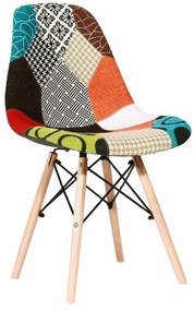 Jídelní židle PATCHWORK Alex - skandinávský styl