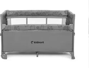 Kidnort Näste Cestovní postýlka světle šedá
