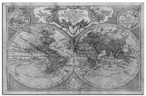 Obraz na plátně - Mapa antického světa 1101QA (100x70 cm)