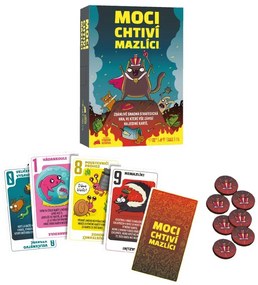 Exploding Kittens Společenská hra Mocichtiví mazlíci