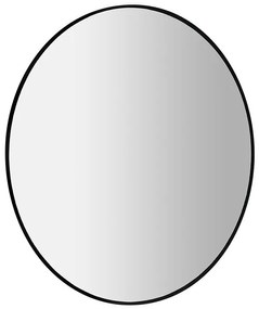 Sapho Sapho, SHARON LED podsvícené zrcadlo Ø 80c m, černá mat (E28904CI), 31255CI